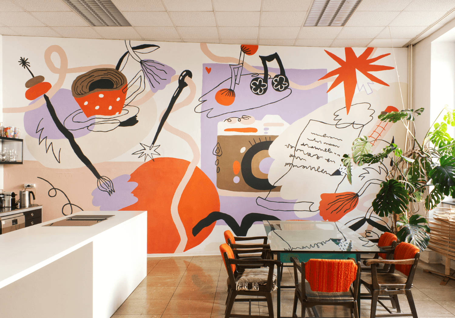 Creative Cluster Mural - Petra Holländer